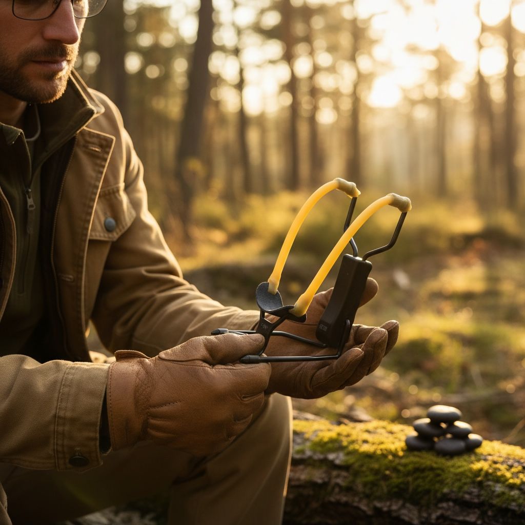 Polymer Slingshot – Durable Outdoor & Target Shooting Slingshot ...